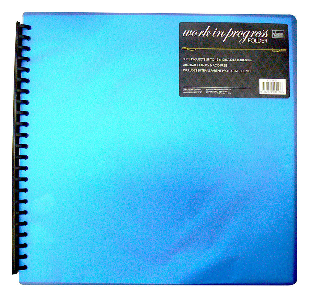 Work in Progress Folder - 12 x 12 Storage – Image Plus Scrapbook Superstore