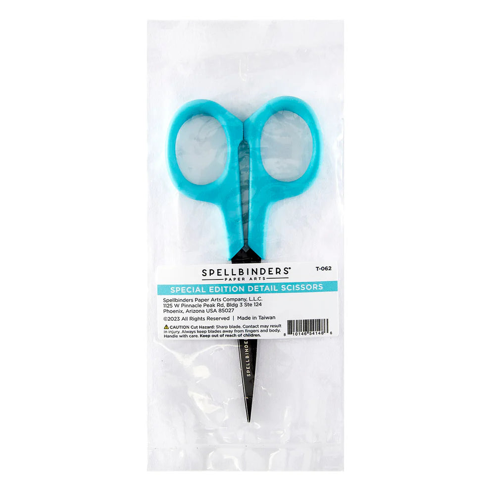 Special Edition Detail Scissors -Teal Spellbinders T-062 – Image Plus ...