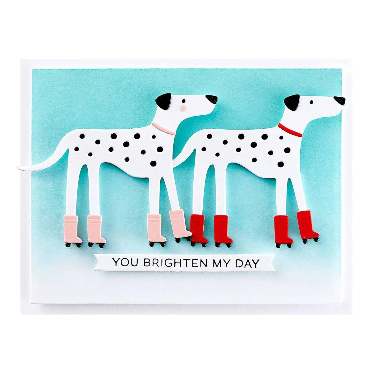 Roller Disco Dottie Dog Die S2-405 Soellbinders – Image Plus Scrapbook ...