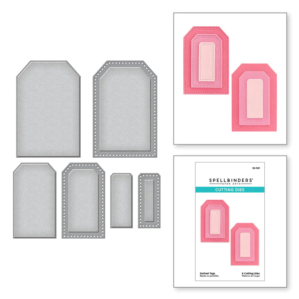 Dotted Tags Nested Die Set S2-361 Spellbinders – Image Plus Scrapbook ...